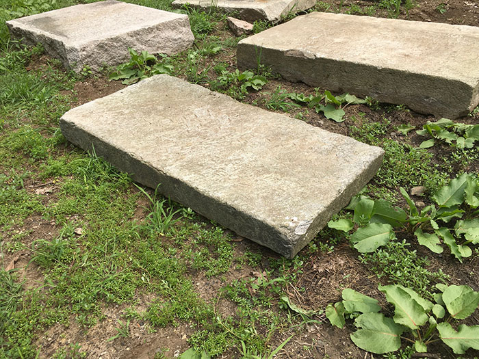 19th Century Granite Entry Step