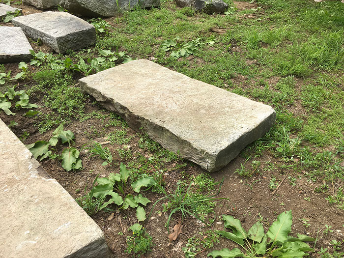 19th Century Granite Entry Step